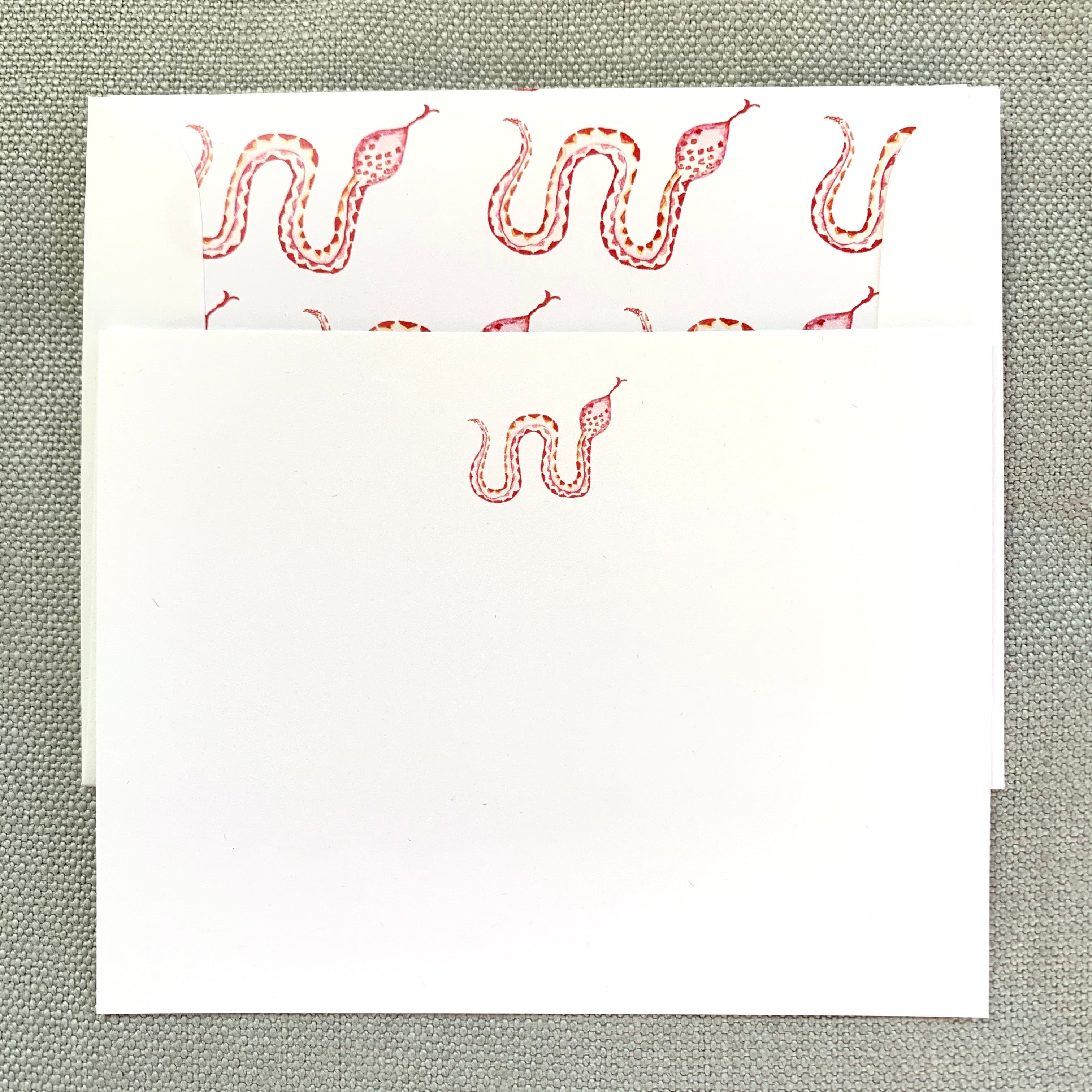 Snake Cards with Matching Liners | C Buxton Designs
